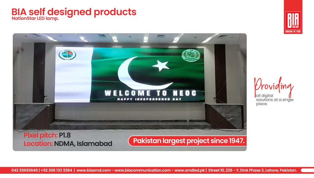 SMD Screens in Islamabad The Event Enhancer: BIA SMD Screens