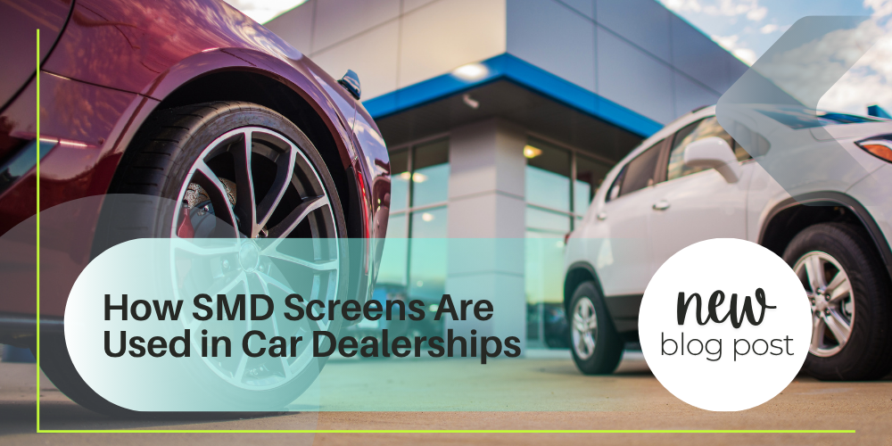 How SMD Screens Are Used in Car Dealerships in 2025 - BIASMD